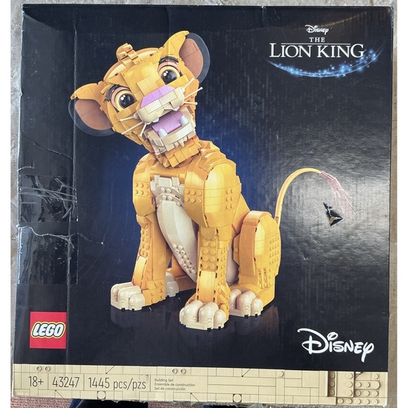 Lego | Toys | Lego Disney Young Simba The Lion King 43247 Missing Bag 4 ...